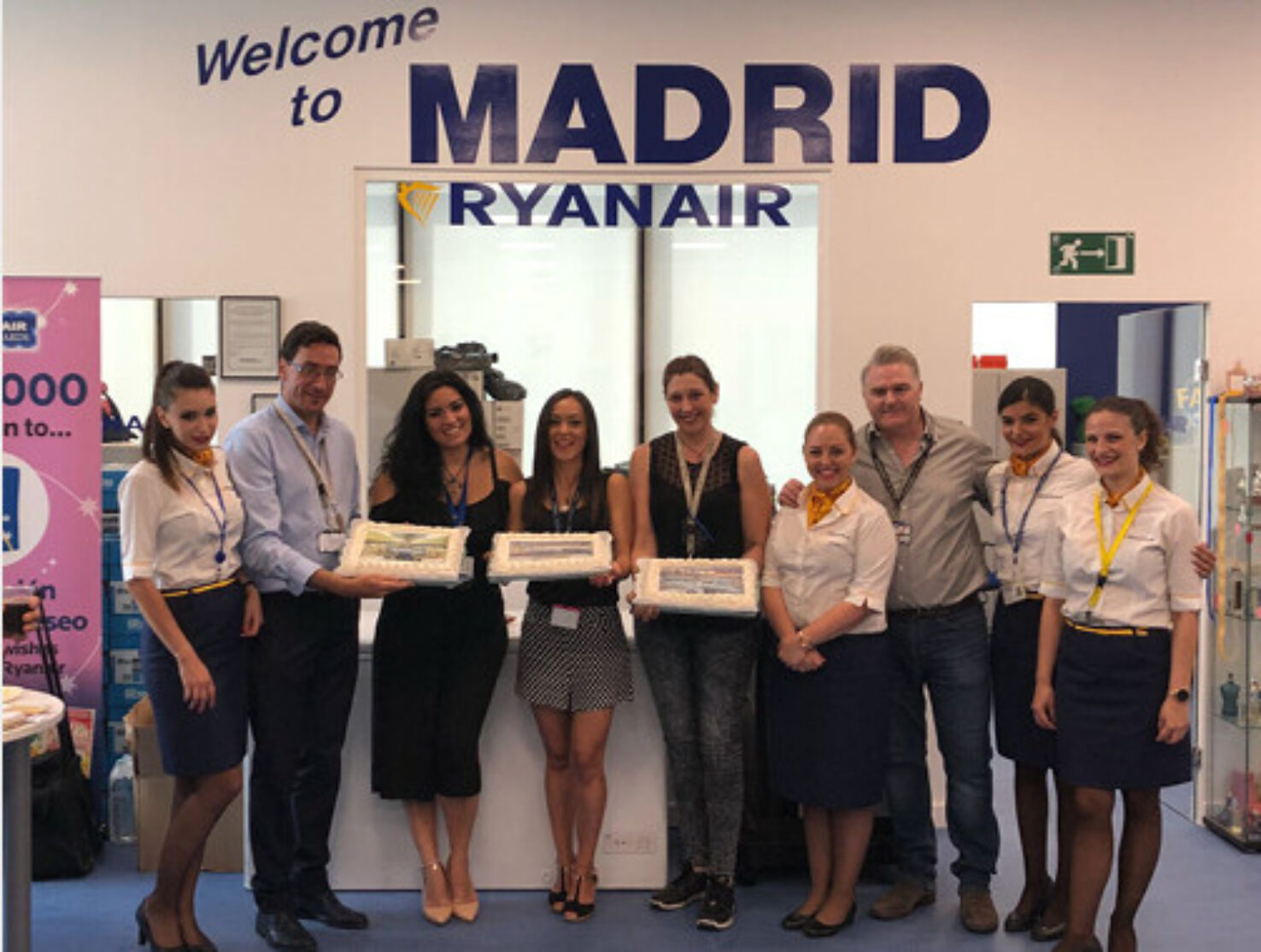 Inauguración Crew Room Ryanair Madrid: Newrest España suministró el ...