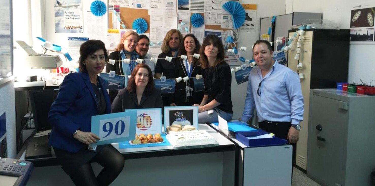 Newrest celebra los 90 años de su cliente United Airlines - Newrest Media