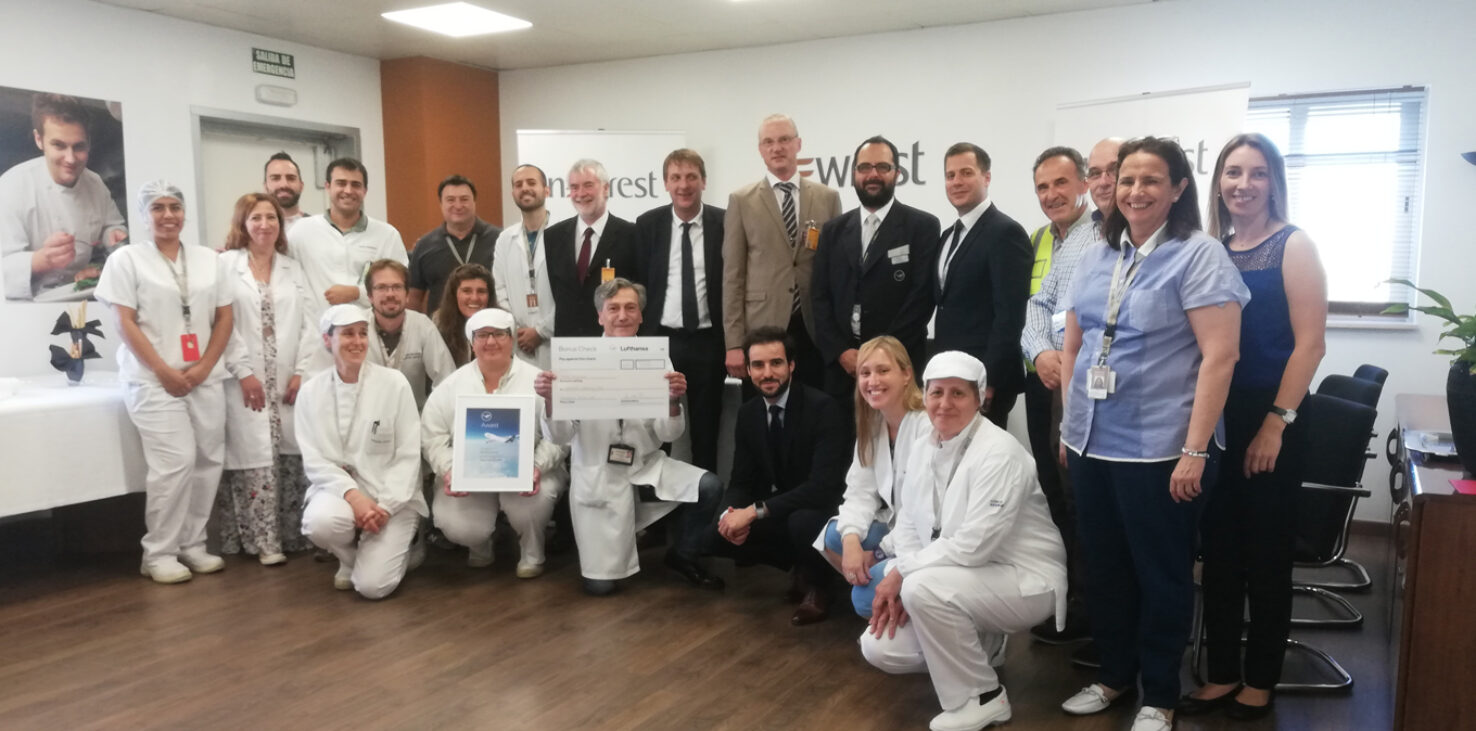 Newrest Madrid has been awarded the Lufthansa bronze award - Newrest Media