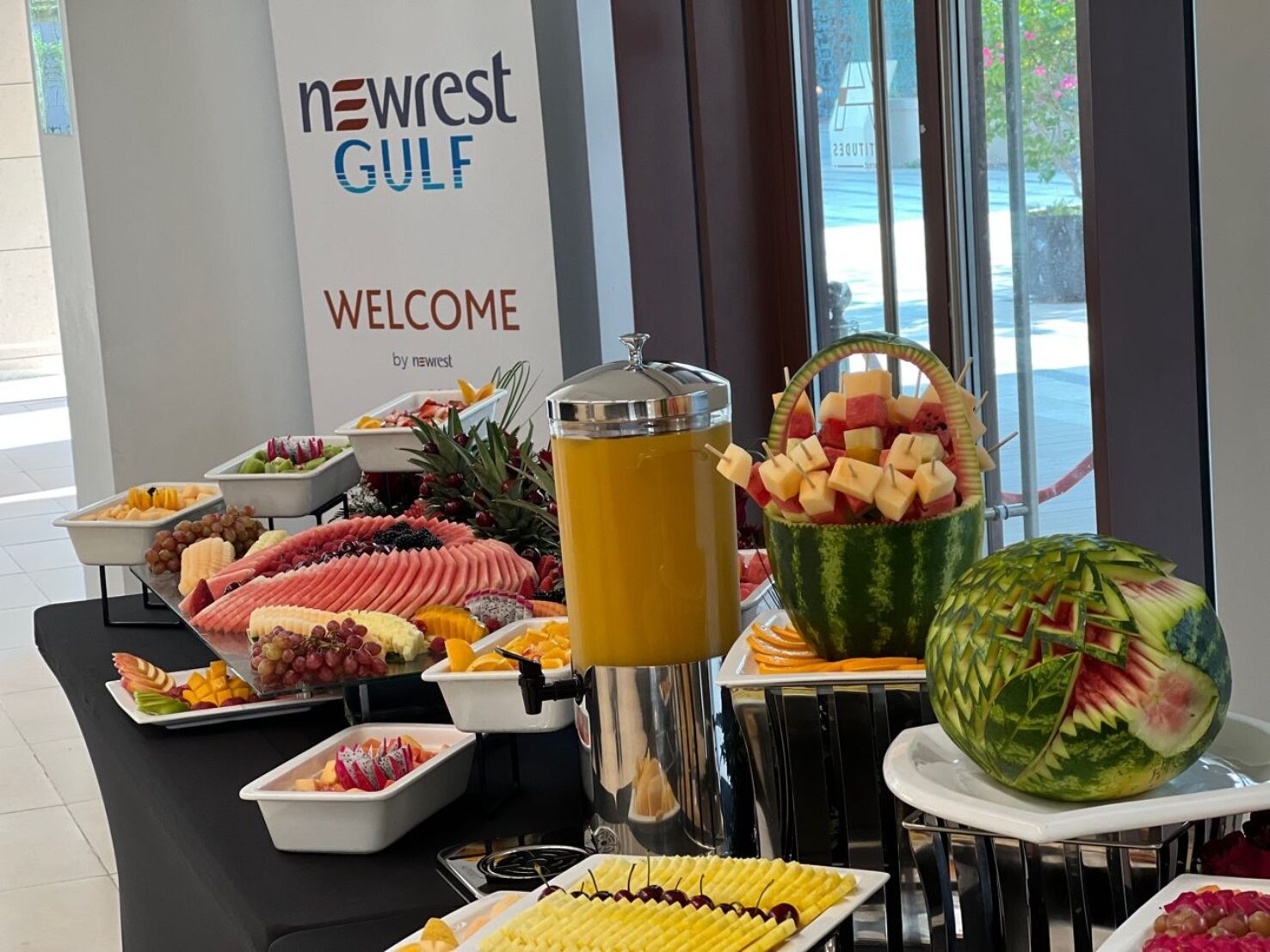 Newrest Gulf organizes a meal for the Board of Directors at the Doha ...