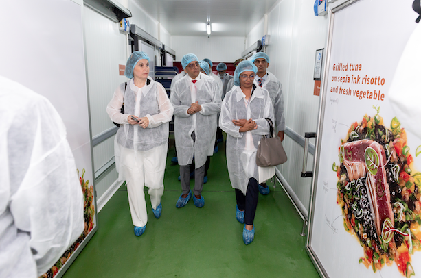 Le groupe Newrest inaugure une unité de production à Maurice