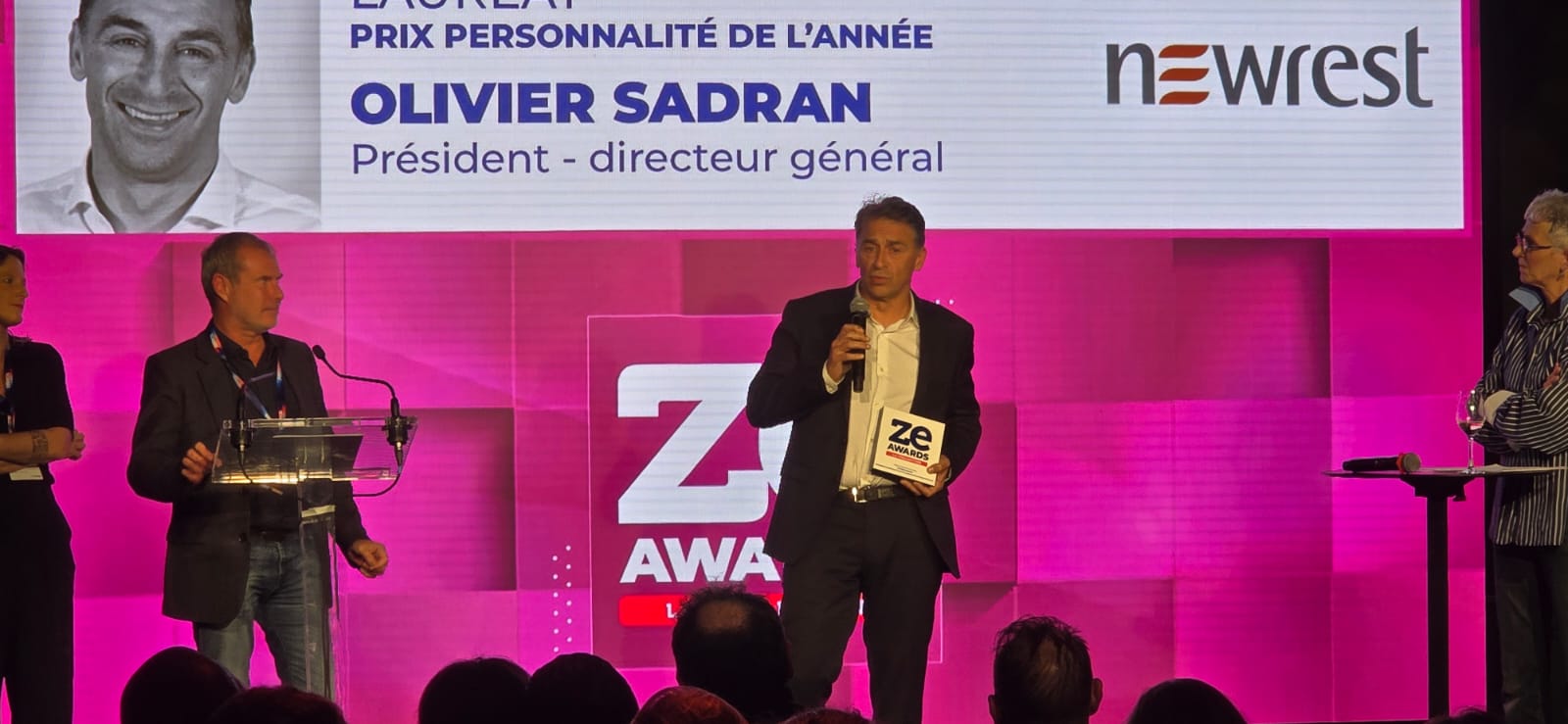 Restauration collective : Olivier Sadran, PDG de Newrest, reconnu ...