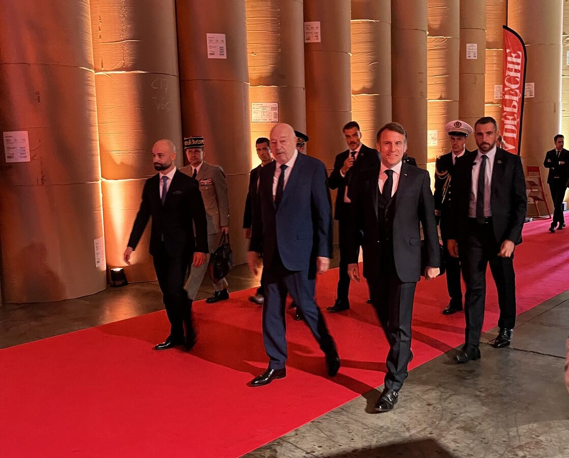 Newrest assure la réception présidentielle à Toulouse - Newrest Media