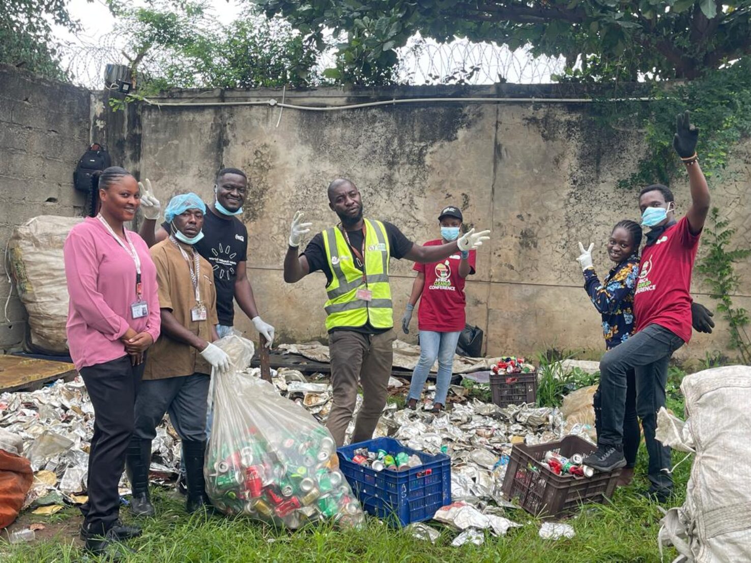 Recycle for Pad: Newrest Nigeria partners with the African Cleanup ...